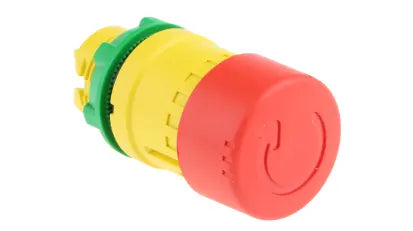 Schneider Electric | ZB5AS834 | Harmony XB5 Series Red Round Push Butt ...